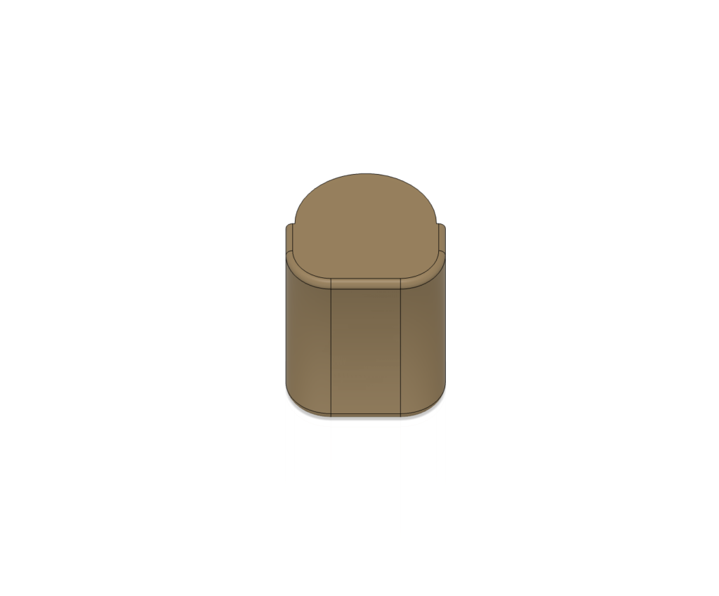 Black Nub for Alpha (hard) – Regular - Silent Industries